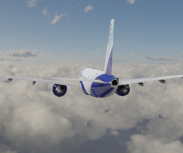 ArtStation - ANIMATED INDIGO FLIGHT GAME READY | Game Assets