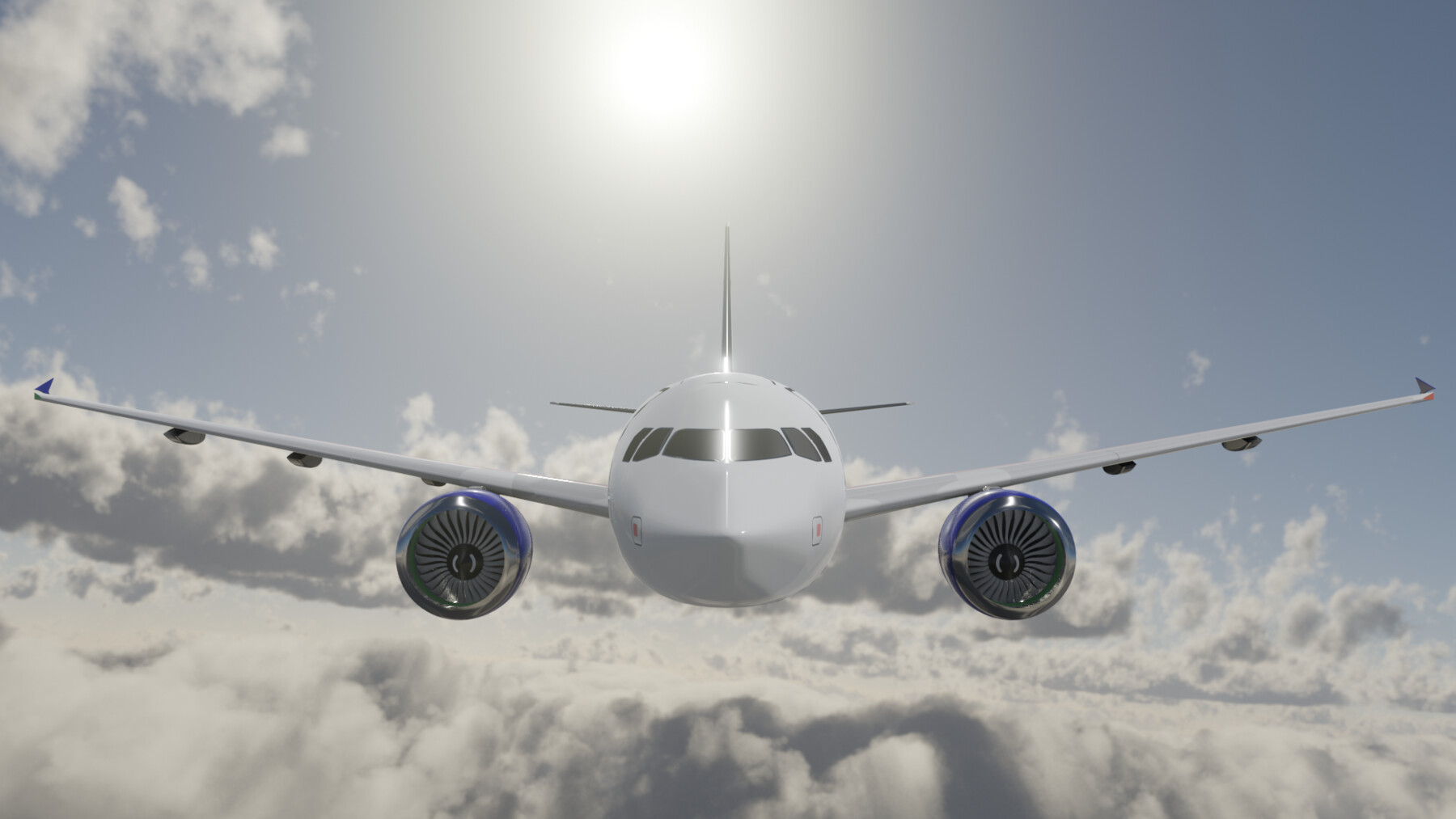 ArtStation - ANIMATED INDIGO FLIGHT GAME READY | Game Assets