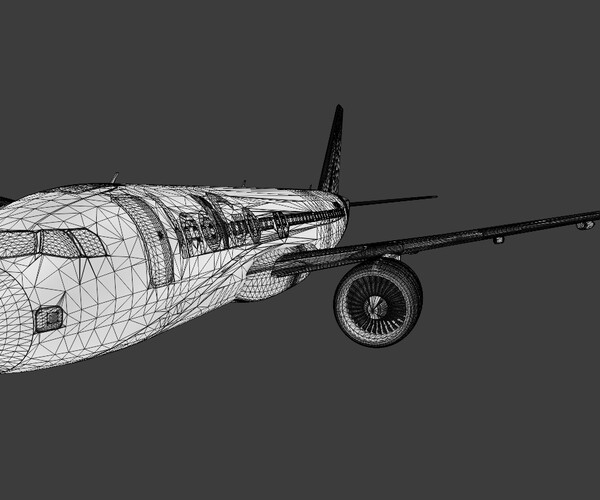 ArtStation - ANIMATED INDIGO FLIGHT GAME READY | Game Assets