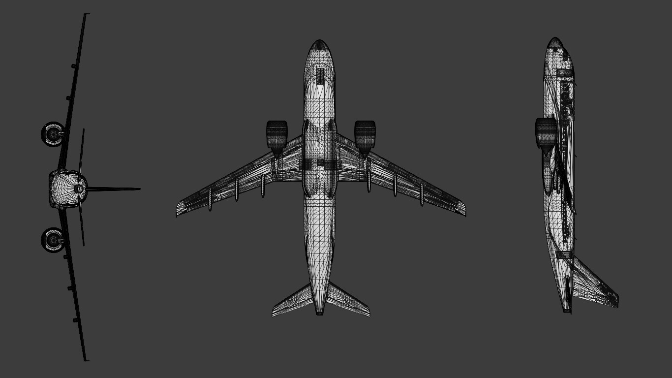 ArtStation - ANIMATED INDIGO FLIGHT GAME READY | Game Assets