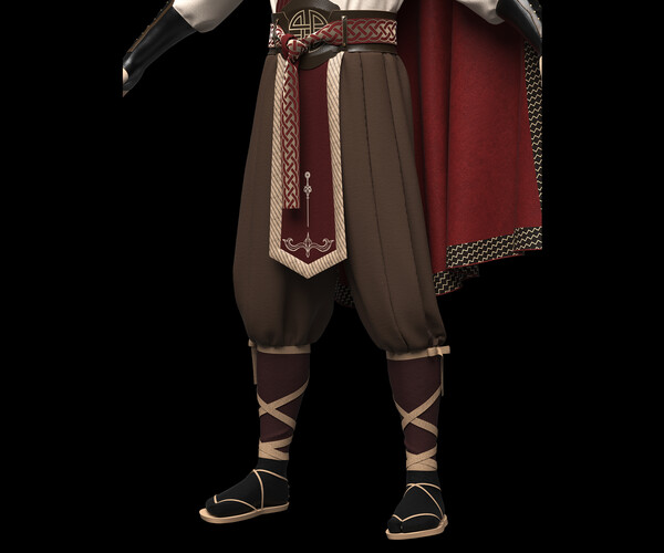 ArtStation - KOREAN TRADITIONAL MENS HANBOK. Marvelous Designer, Clo 3D ...