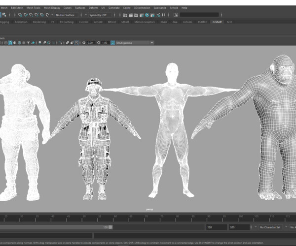 ArtStation - Automatic Skeleton Placement In Any Character, Any Pose, Any Topology | Tutorials