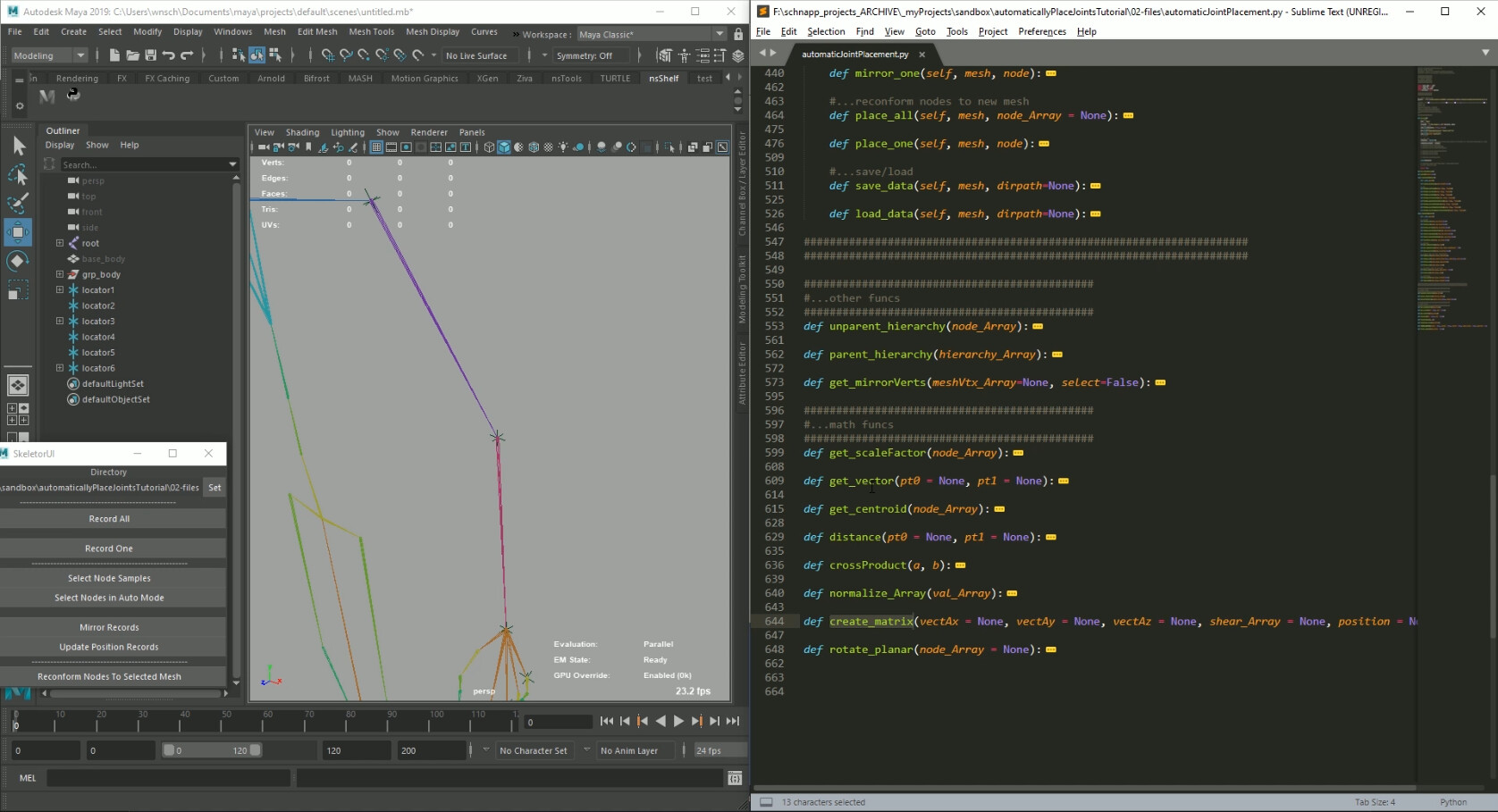 ArtStation - Automatic Skeleton Placement In Any Character, Any Pose, Any Topology | Tutorials