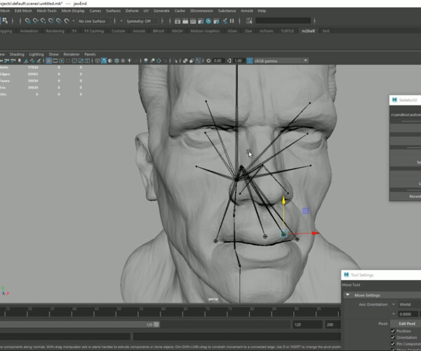 ArtStation - Automatic Skeleton Placement In Any Character, Any Pose, Any Topology | Tutorials