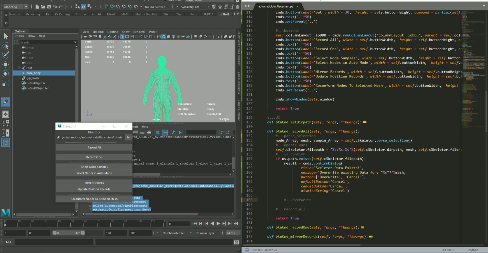 ArtStation - Automatic Skeleton Placement In Any Character, Any Pose, Any Topology | Tutorials