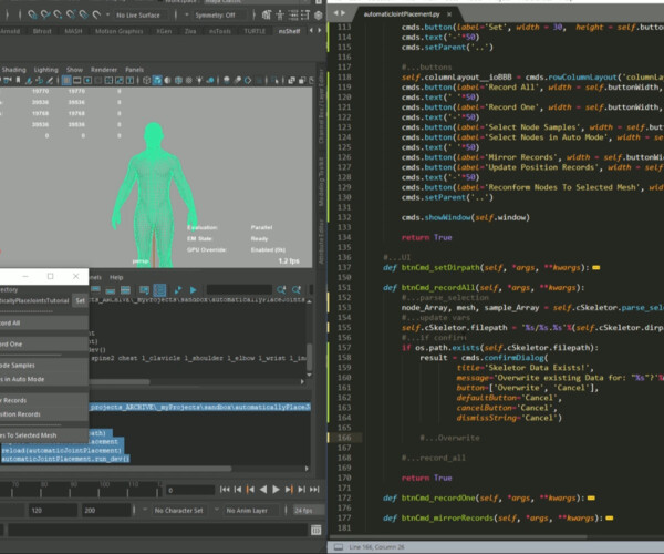 Artstation Automatic Skeleton Placement In Any Character Any Pose Any Topology Tutorials