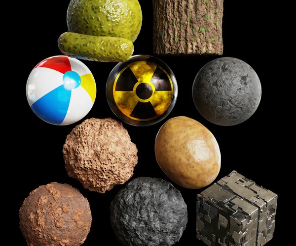 ArtStation - Blender Procedural Material Pack #9 | Resources