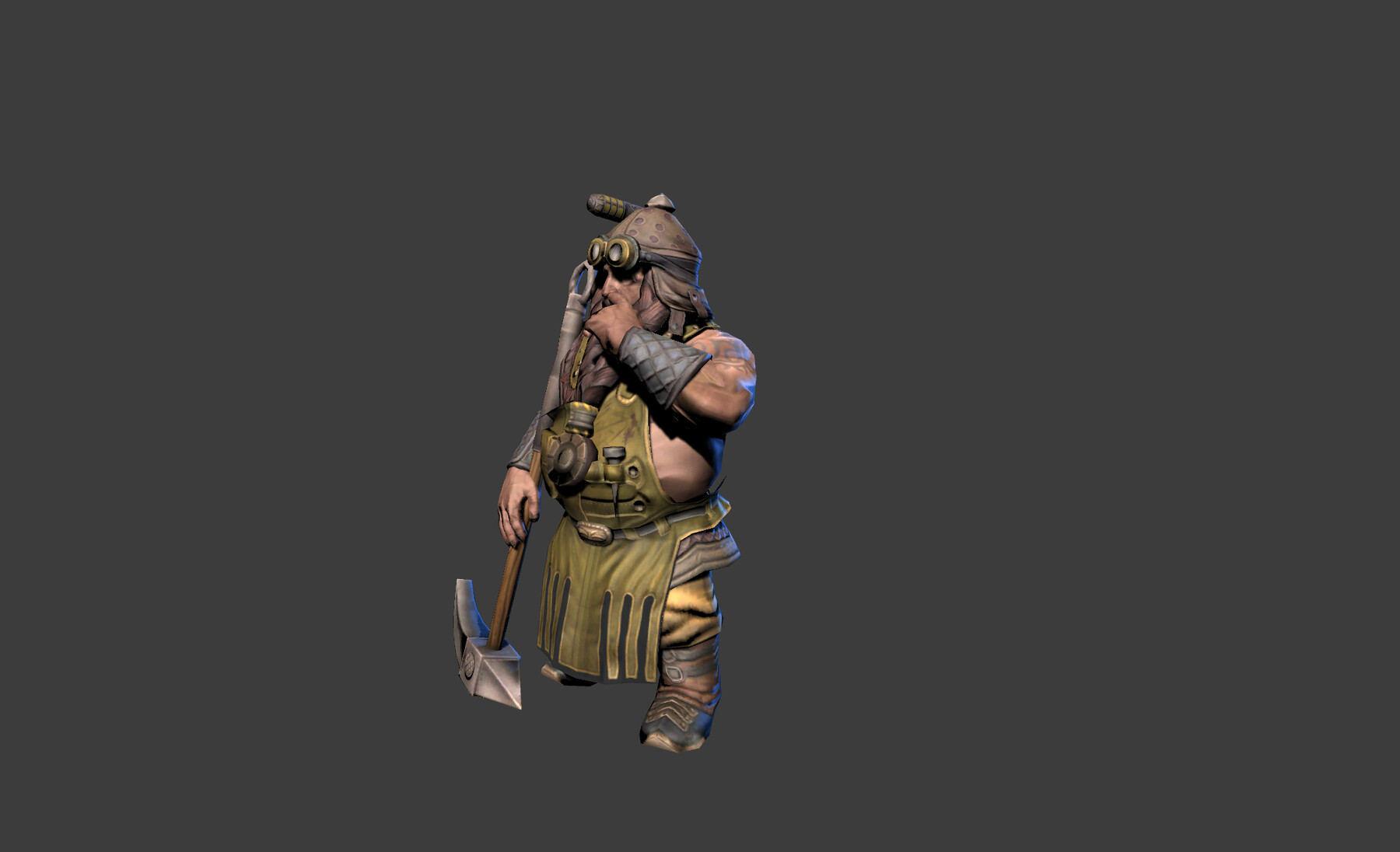 ArtStation - Dwarf Miner | Game Assets