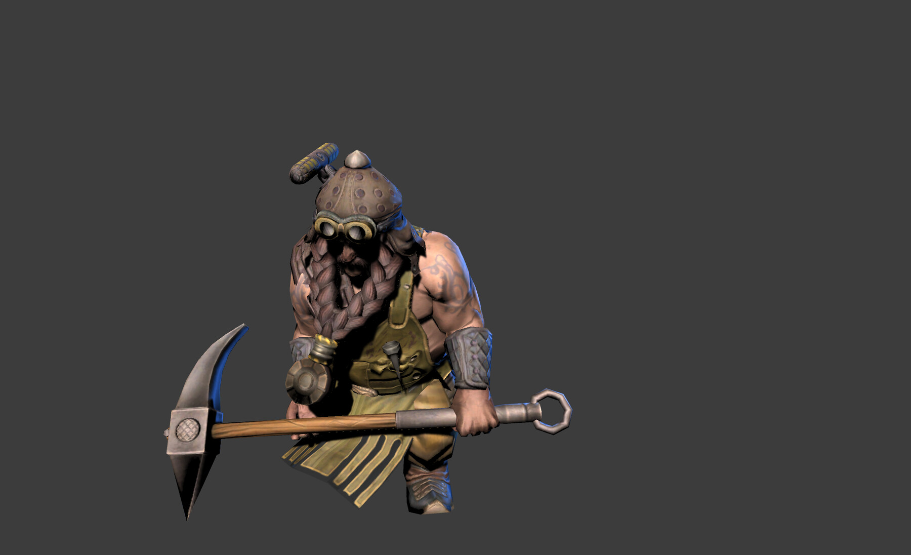 ArtStation - Dwarf Miner | Game Assets