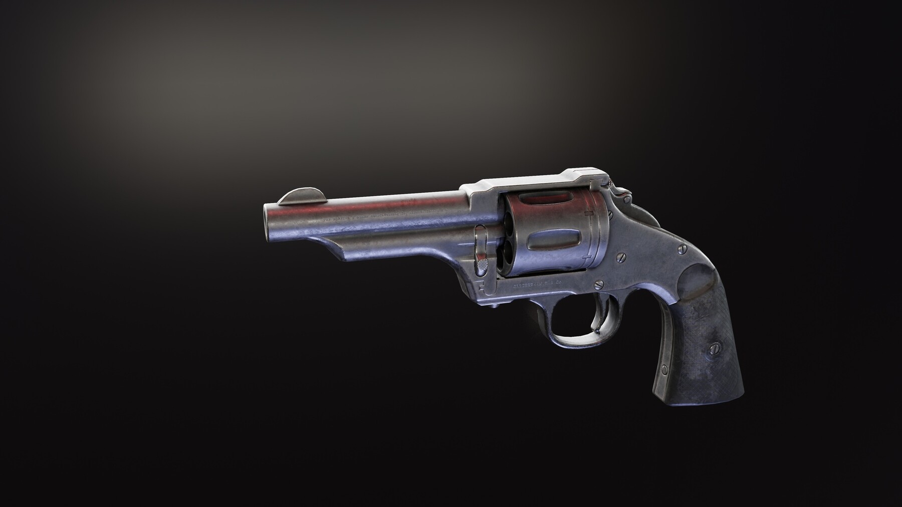 ArtStation - Merwin Hulbert Revolver | Game Assets
