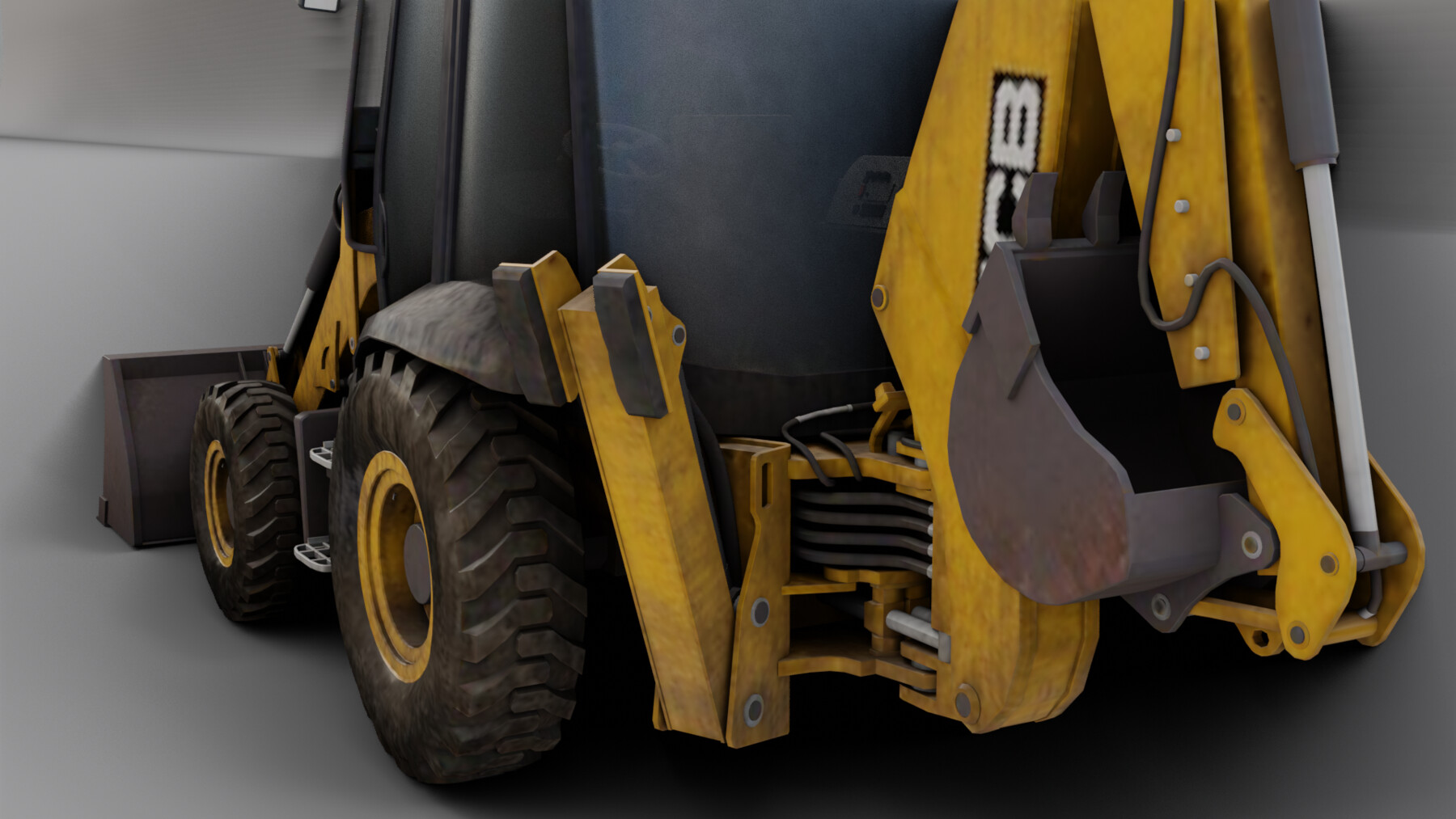 ArtStation - JCB BULLDOZER GAME READY | Game Assets