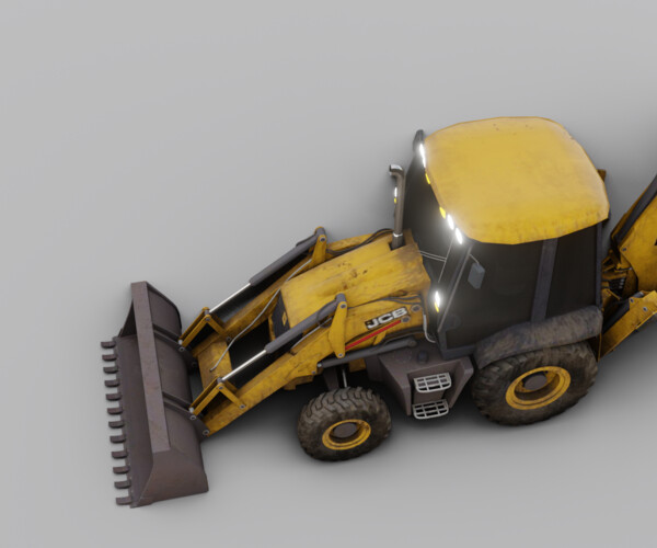 ArtStation - JCB BULLDOZER GAME READY | Game Assets