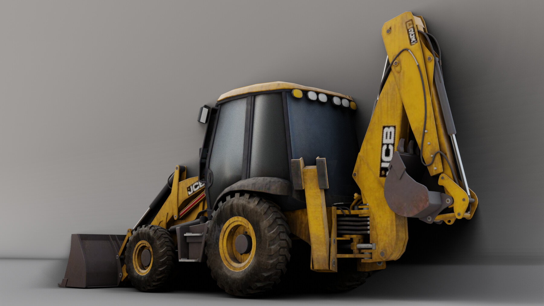 ArtStation - JCB BULLDOZER GAME READY | Game Assets