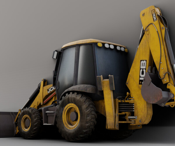 ArtStation - JCB BULLDOZER GAME READY | Game Assets