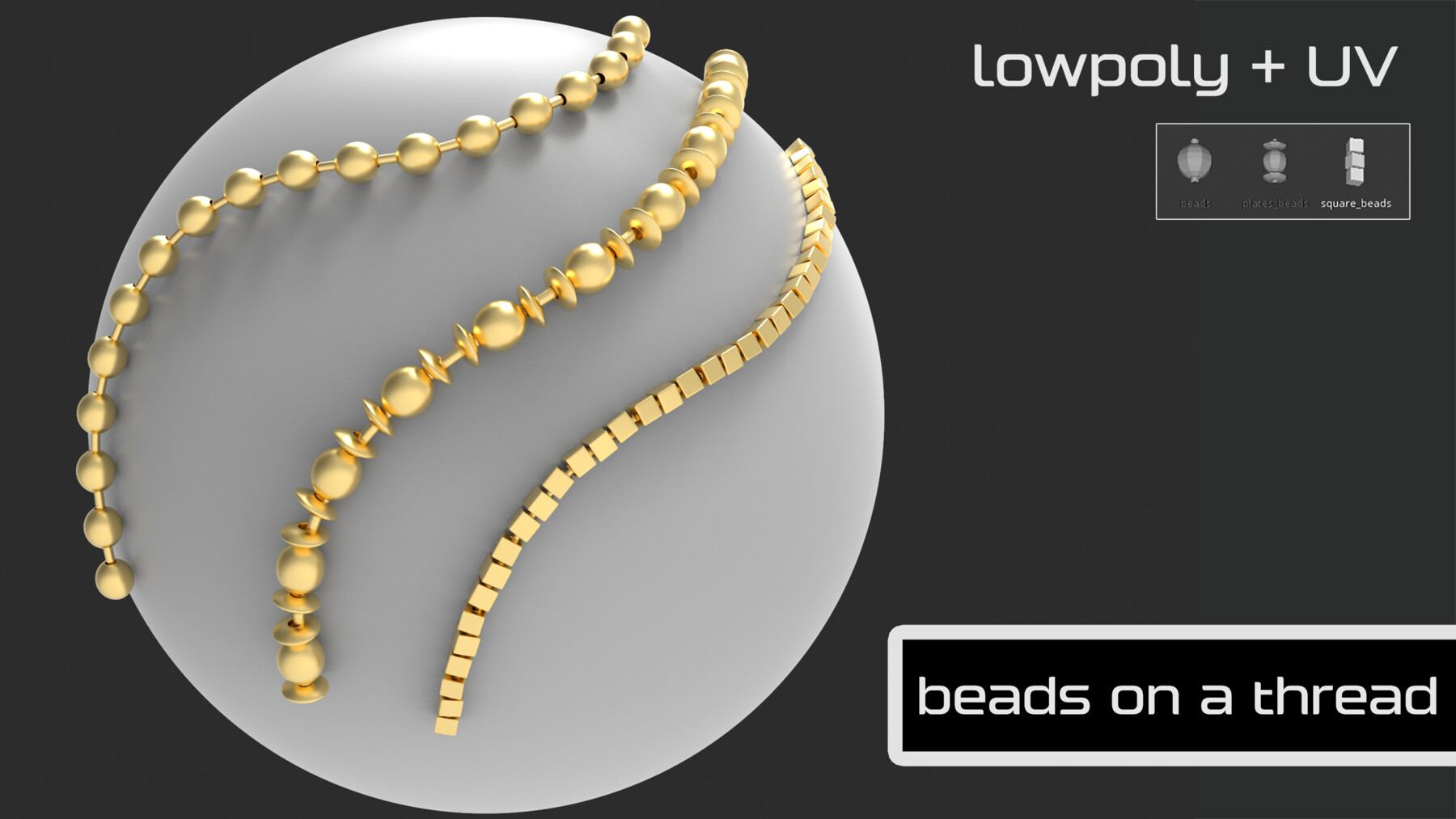 ArtStation - 18 Brushes of beadwork and beads | Brushes