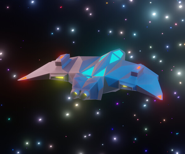 ArtStation - Spaceship #2 | Game Assets