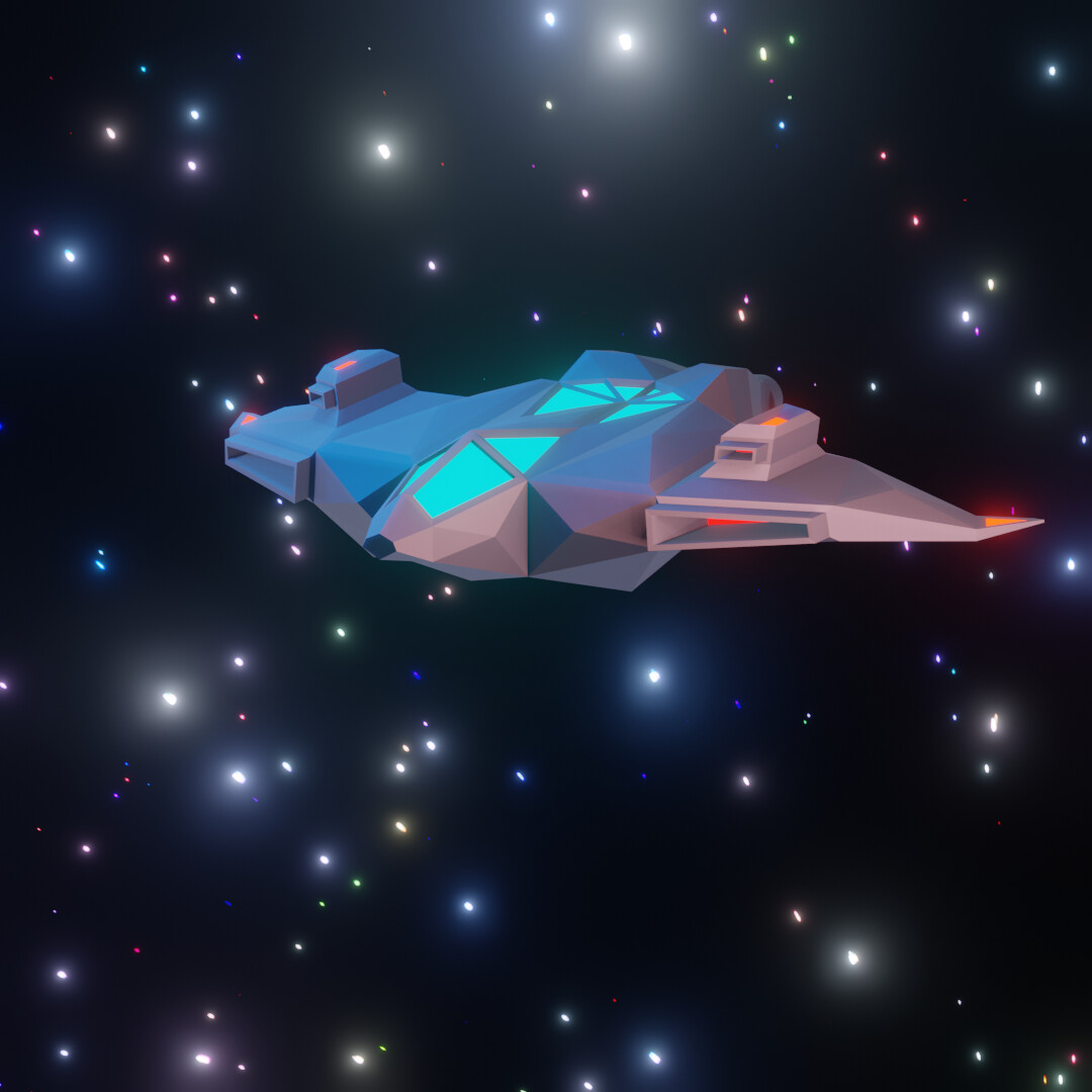 ArtStation - Spaceship #2 | Game Assets