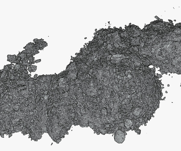ArtStation - Piles of dark construction gardening soil mud land earth ...