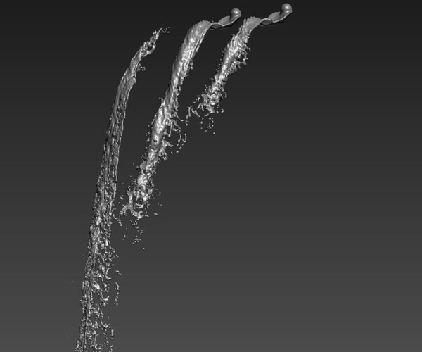 ArtStation - Water Splash Pouring Animation | Resources