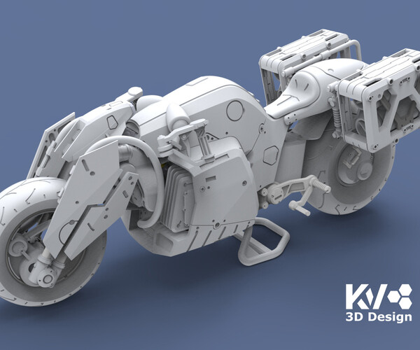 ArtStation - KV-Death Stranding Reverse Trike | Resources