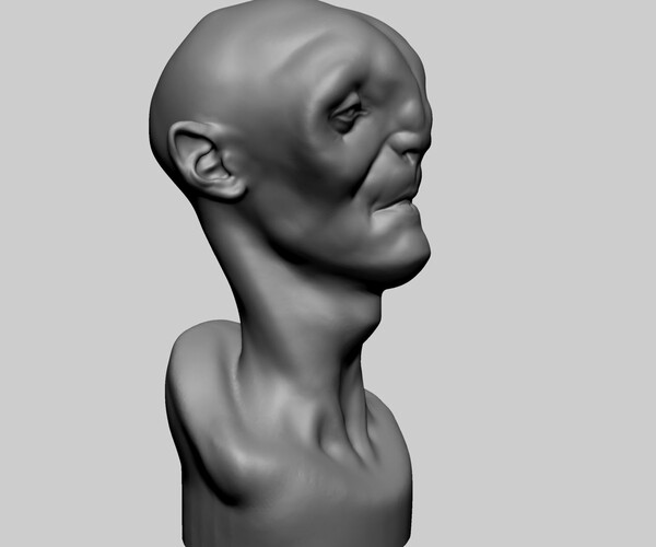 ArtStation - Creature Bust - Speed Sculpt B | Resources