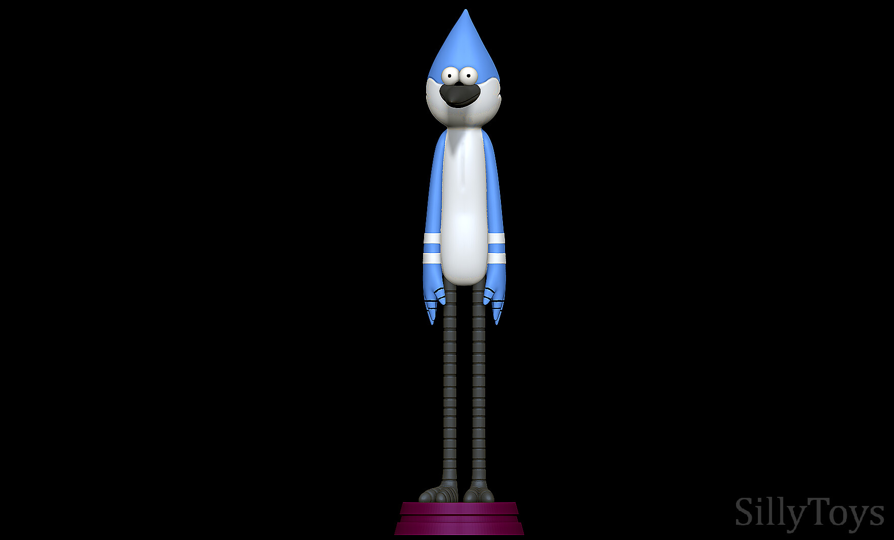 ArtStation - Mordecai - Regular Show 3D print model | Resources