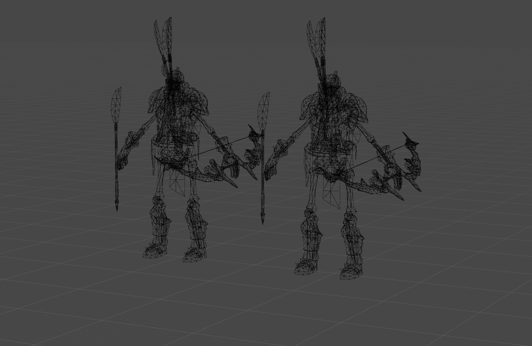 ArtStation - Archer Skeleton Creature | Game Assets