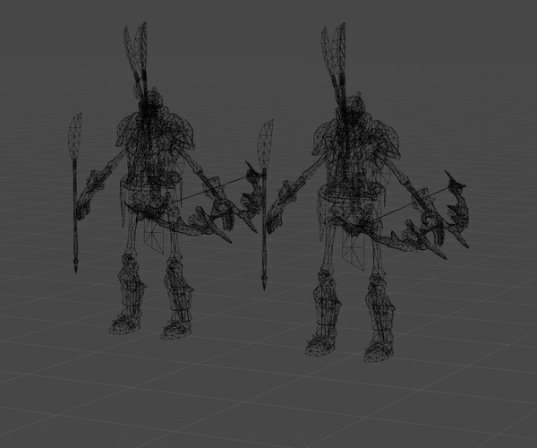 ArtStation - Archer Skeleton Creature | Game Assets