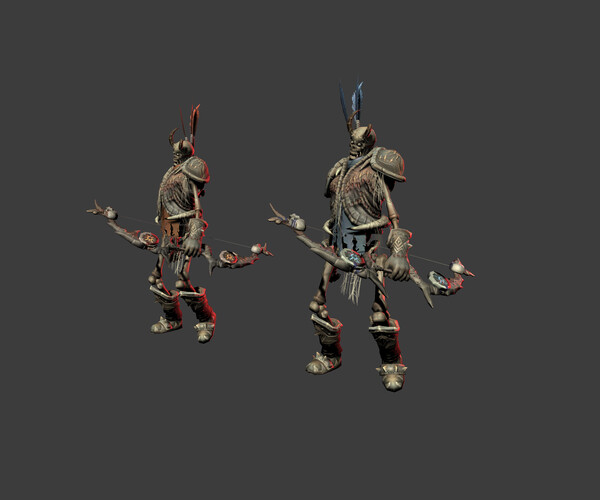 ArtStation - Archer Skeleton Creature | Game Assets