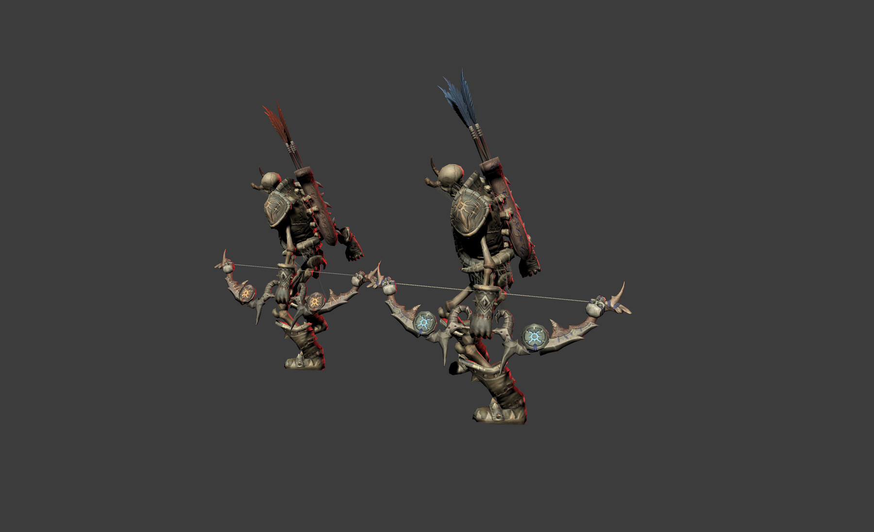 ArtStation - Archer Skeleton Creature | Game Assets