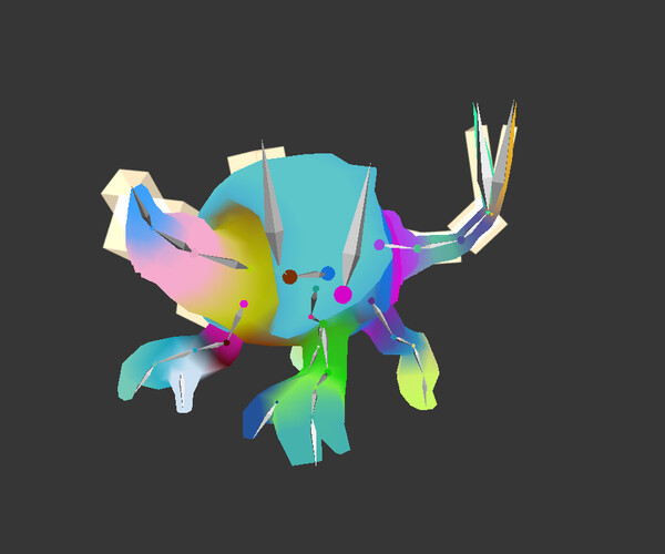 ArtStation - Armadillo Mutant | Game Assets