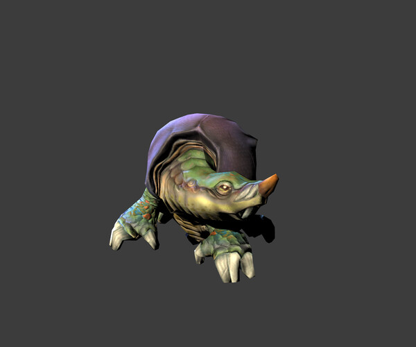 ArtStation - Armadillo Mutant | Game Assets