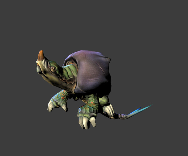 ArtStation - Armadillo Mutant | Game Assets