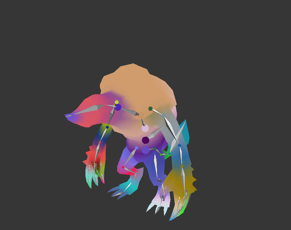 ArtStation - Armadillo Mutant Giant | Game Assets