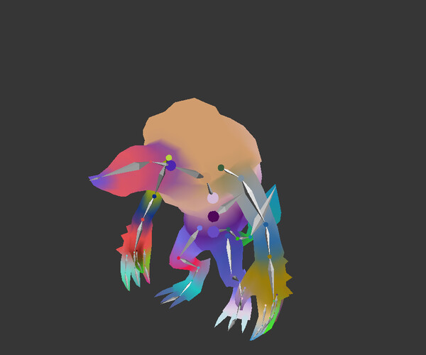 ArtStation - Armadillo Mutant Giant | Game Assets