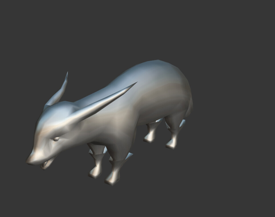 ArtStation - Animal Beast Weasel | Game Assets