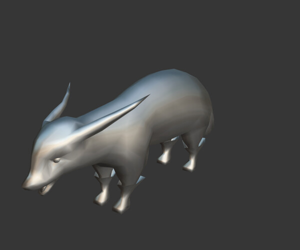 ArtStation - Animal Beast Weasel | Game Assets