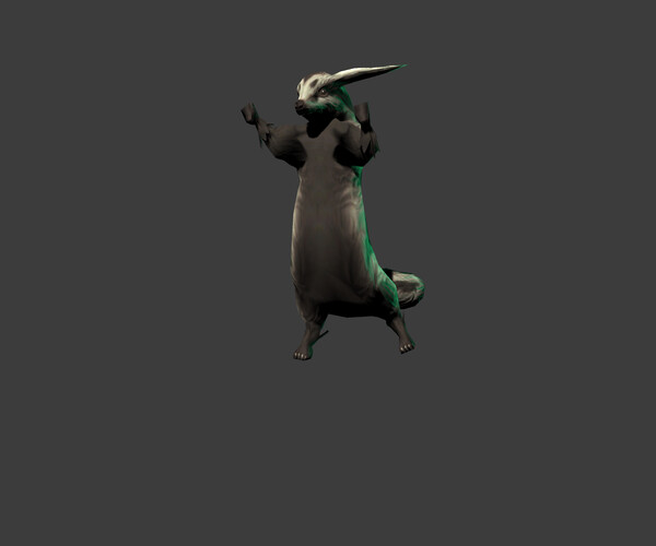 ArtStation - Animal Beast Weasel | Game Assets
