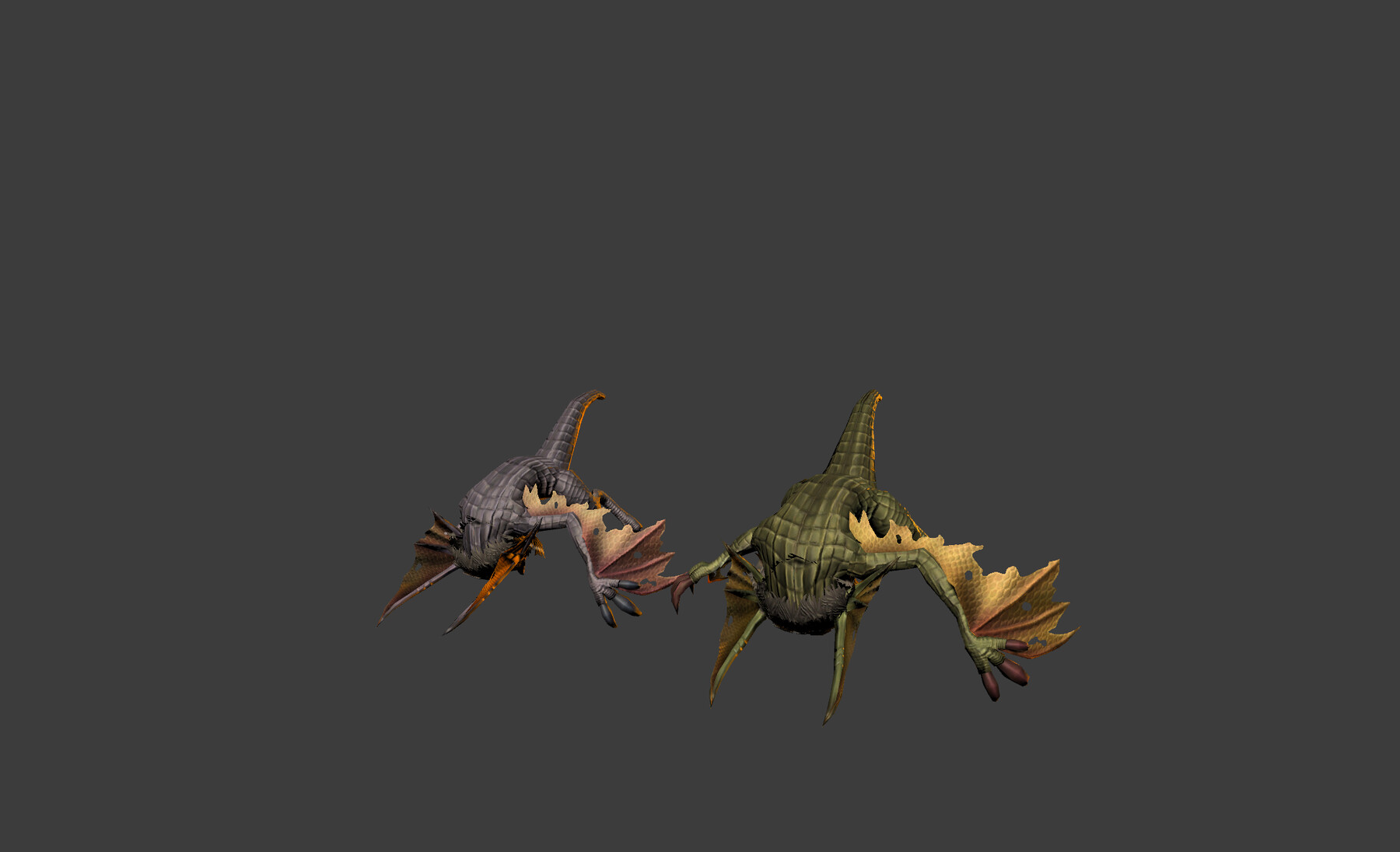 ArtStation - Bat Lizard Demon Mutant | Game Assets