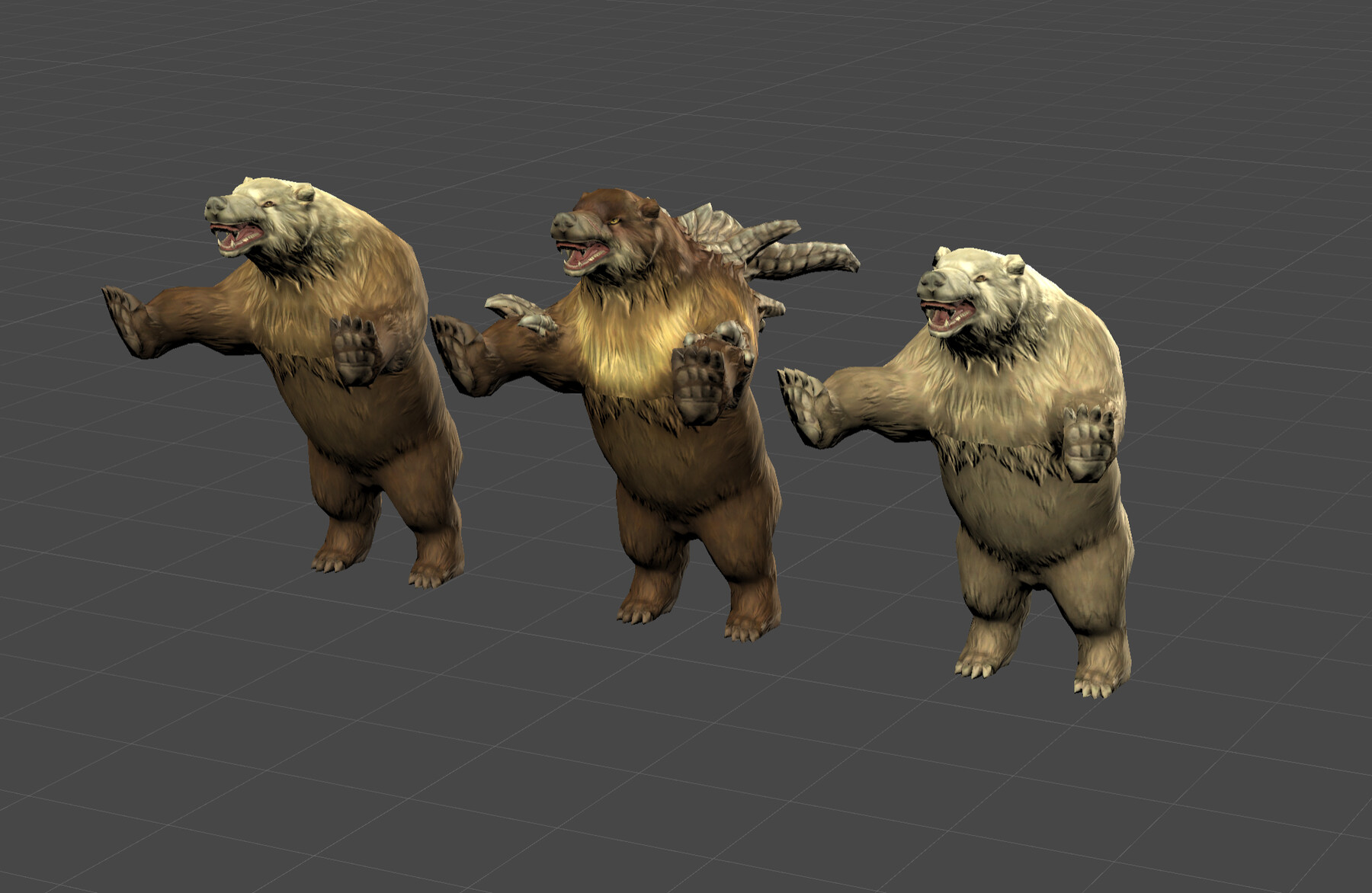 ArtStation - Bear Beast Mutant | Game Assets