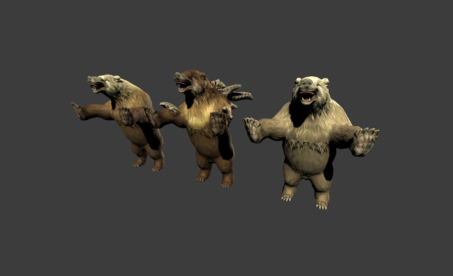 ArtStation - Bear Beast Mutant | Game Assets