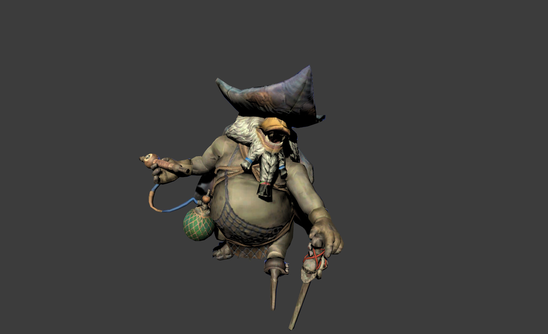 ArtStation - Pirate Duck Chief Mutant | Game Assets