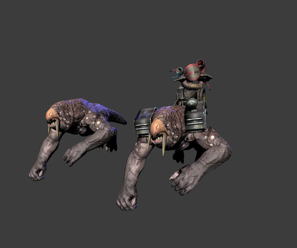 ArtStation - Mutant Giant Beast | Game Assets