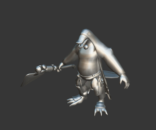 ArtStation - Duck Fighter Warrior | Game Assets