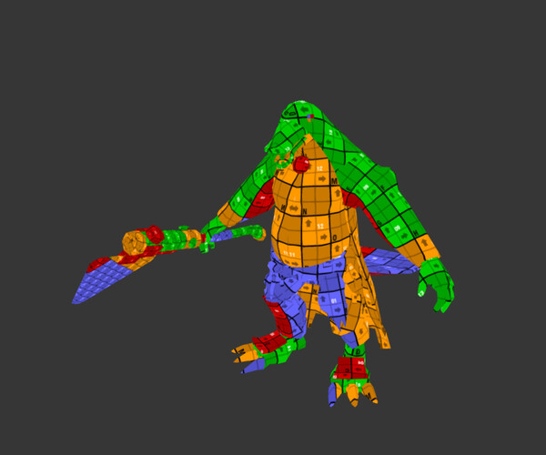 ArtStation - Duck Fighter Warrior | Game Assets