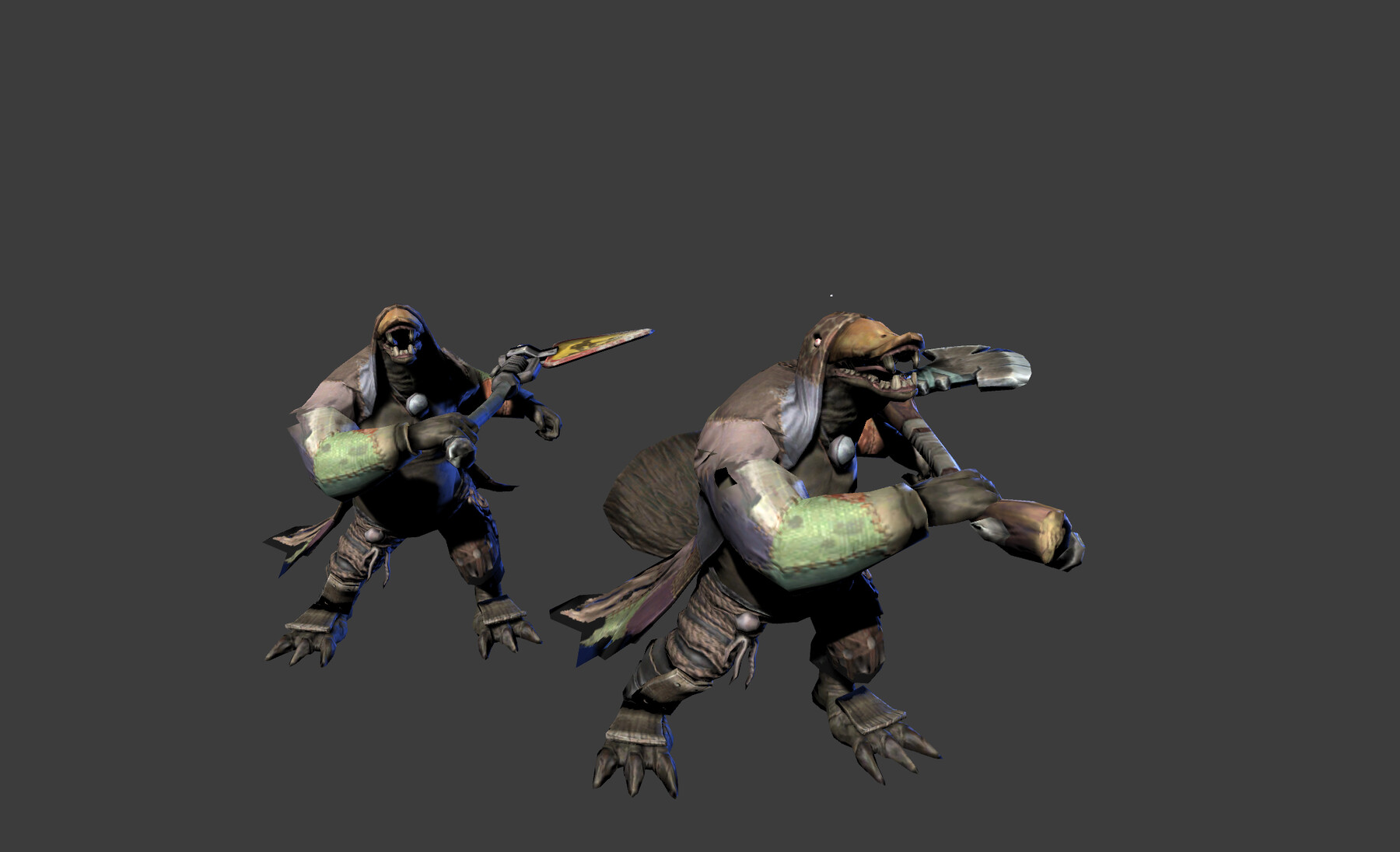 ArtStation - Duck Fighter Warrior | Game Assets