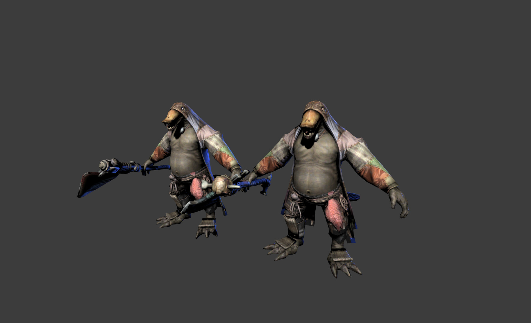 ArtStation - Duck Fighter Warrior | Game Assets