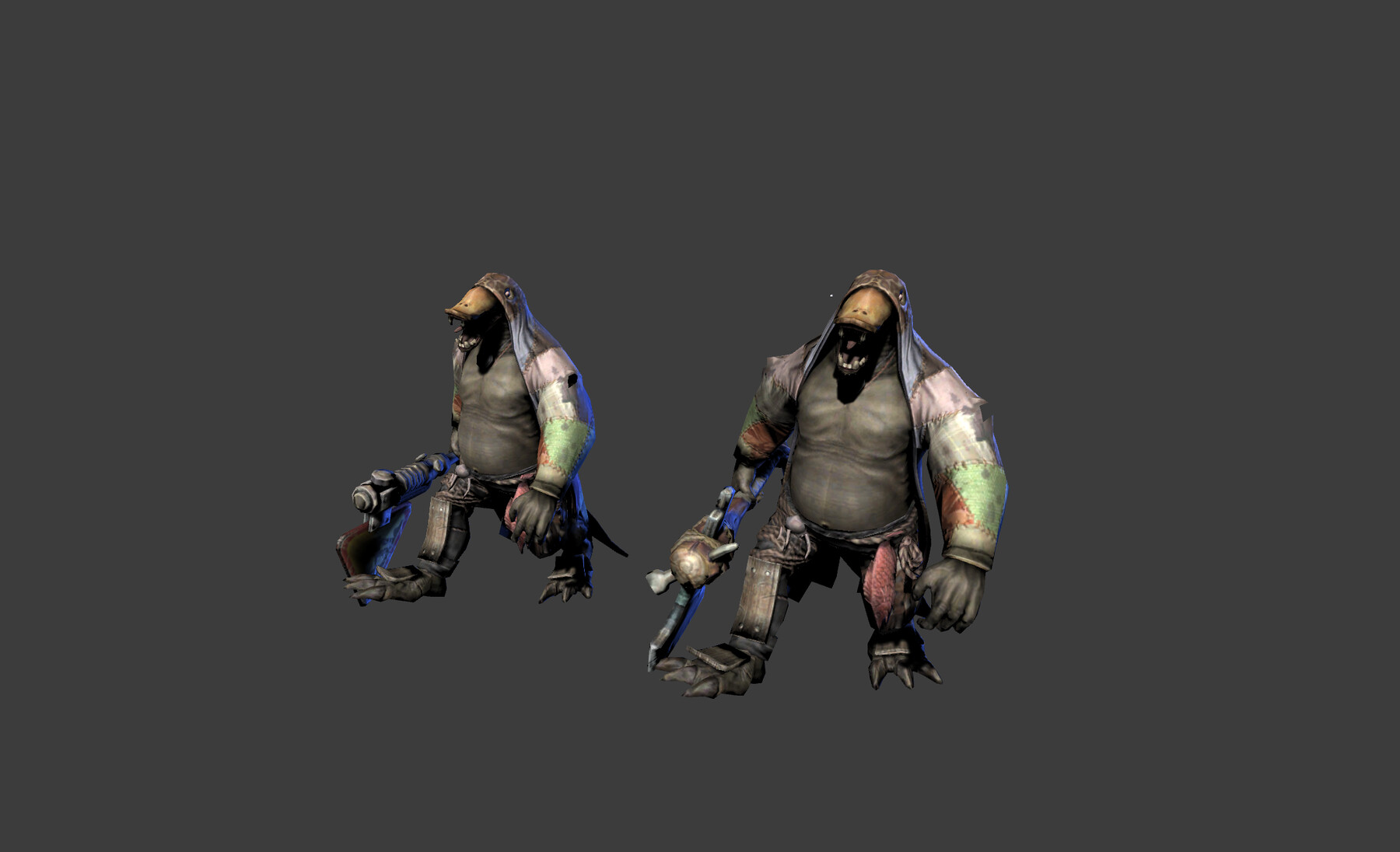 ArtStation - Duck Fighter Warrior | Game Assets