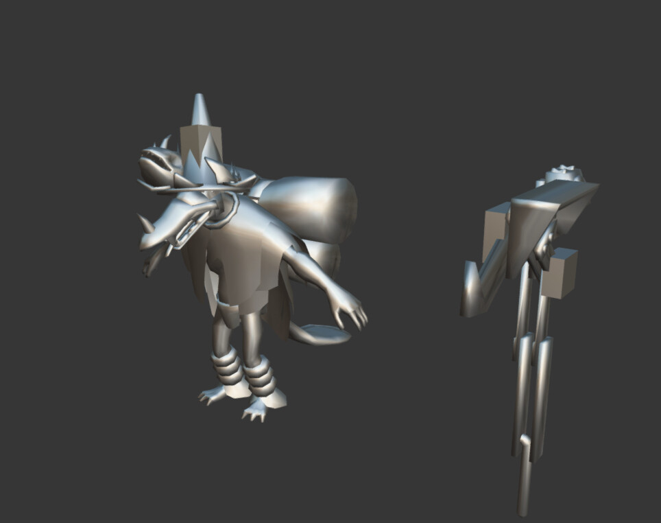 ArtStation - Duck Worker Mutant | Game Assets