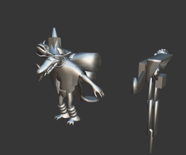 ArtStation - Duck Worker Mutant | Game Assets